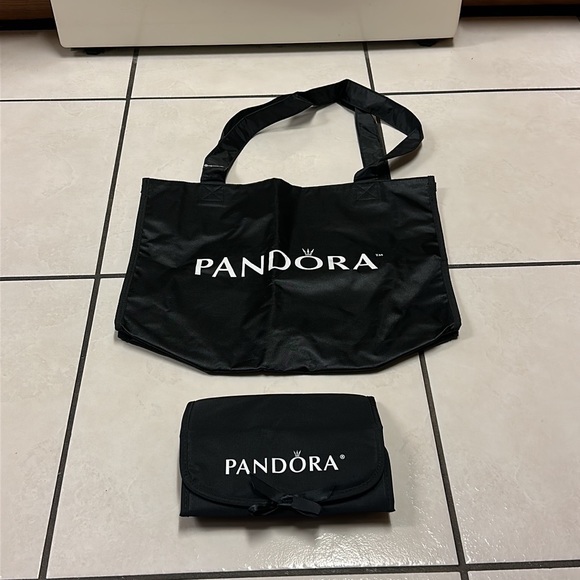 Pandora | Bags | Pandora Jewelry Organizer And Tote Bag | Poshmark
